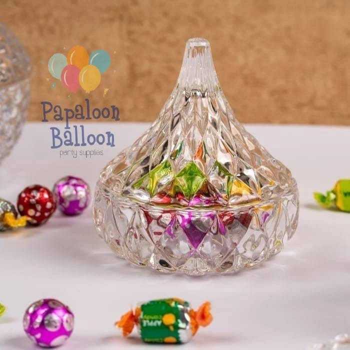 Miojie Aladin Candy Holder / Crystal Cone Candy JAR / Crystal Candy Pot ...