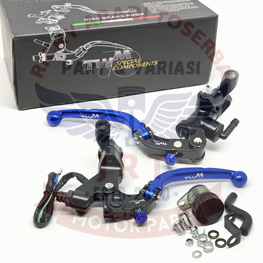 Brake MASTER SET TWM MODEL RCB S1 Blue UNIVERSAL PNP CBR R15 GSX CB150 ...
