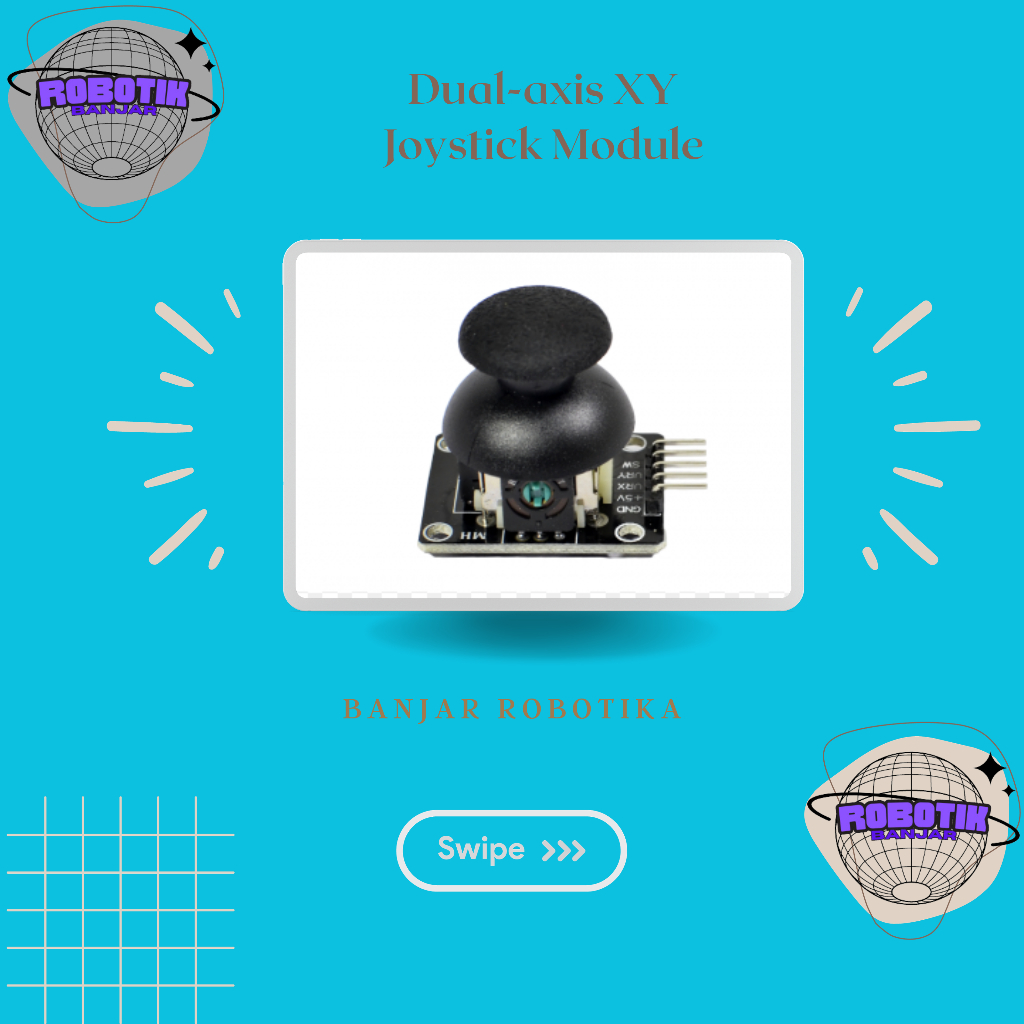 Xy Ky 023 Dual Axis Joystick Module Banjar Robotics Shopee Philippines