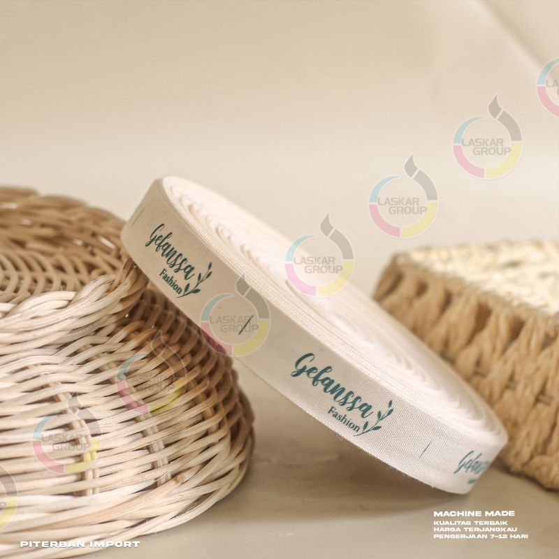 KATUN 300 pcs soft piterban imported piterban clothing labels hijab ...