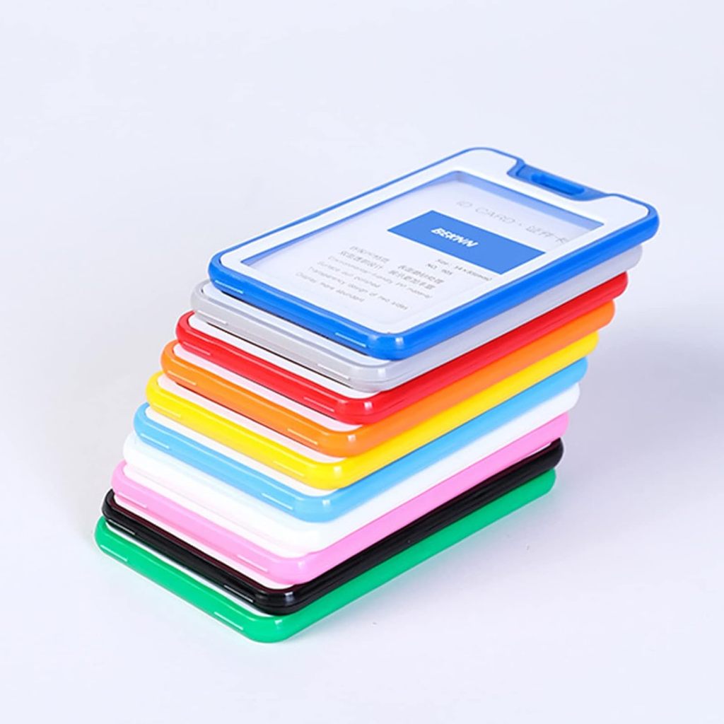 Id Card Holder Name Tag Casing Id Holder 2 sides Clear Mica Holder ...