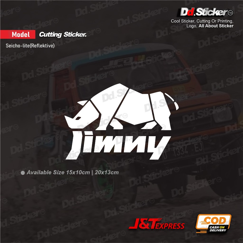 Jimny Rhino cutting sticker | Shopee Philippines
