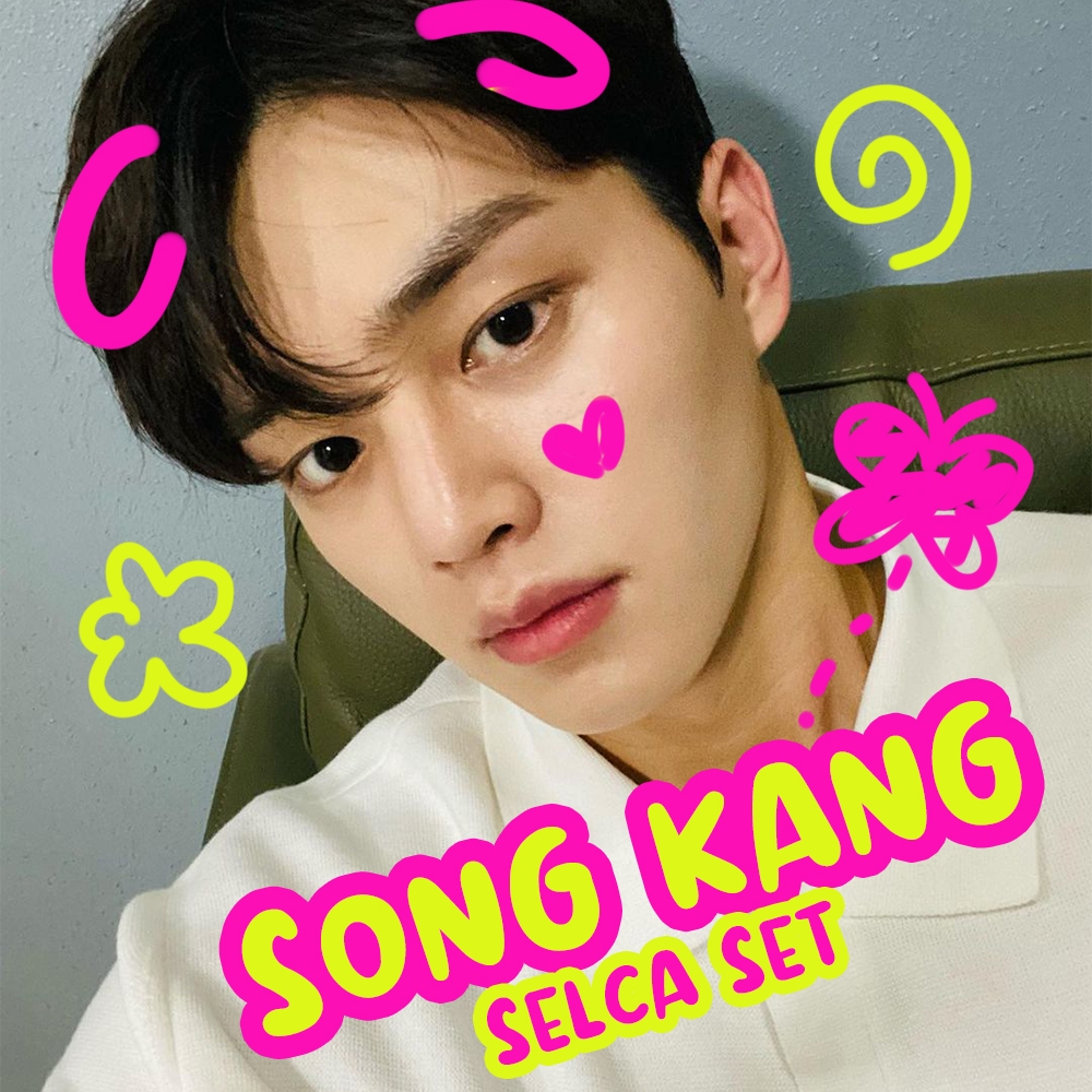 (2 Sides) Song Kang - Fanmade Photocard Set Selca | Shopee Philippines