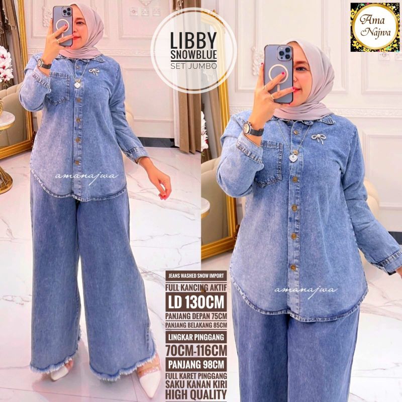 (NEW) Jumbo WOMEN'S SET LD 130/LIBBY JUMBO BY AMA NAJWA | Shopee ...