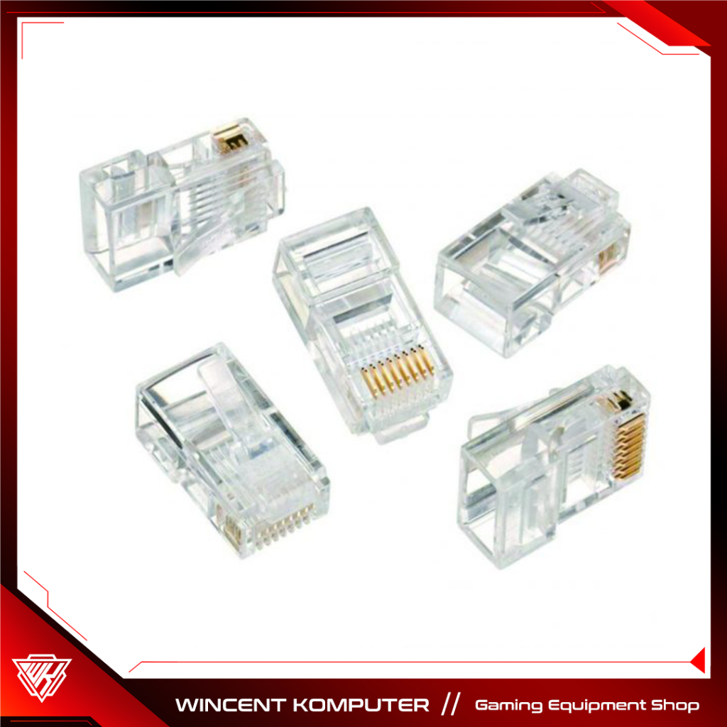 Rj45 Connector / Network RJ45 LAN Connector | Shopee Philippines