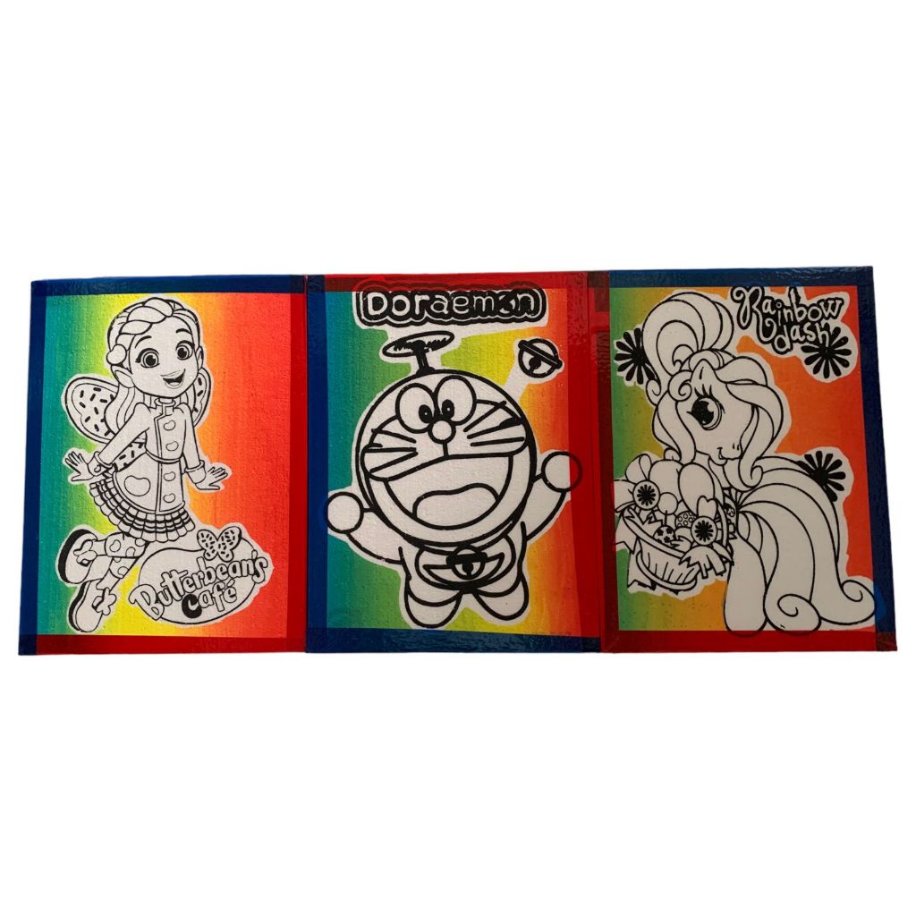 (50 Pcs) [Lis Duct Tape] [Rainbow] Painting Styrofoam uk 33x50 ...