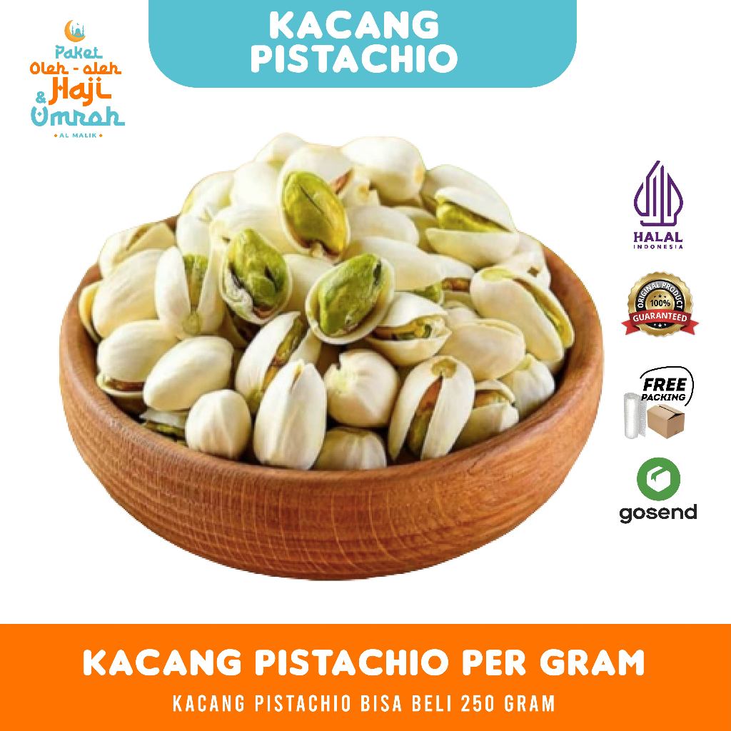Pistachio Roasted Nuts 1kg Healthy snack Can Be Used For Hajj And Umrah ...