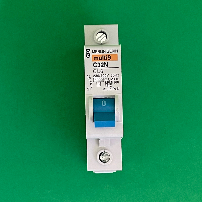 Mcb Merlin Gerin Blue 6A MG Multi9 6 Ampere CL6 | Shopee Philippines