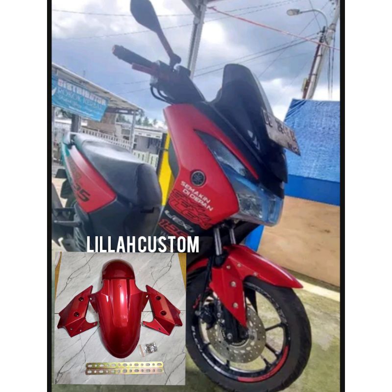 Custom FRONT SPAKBOR YAMAHA LEXI MODEL NINJA FI | Shopee Philippines