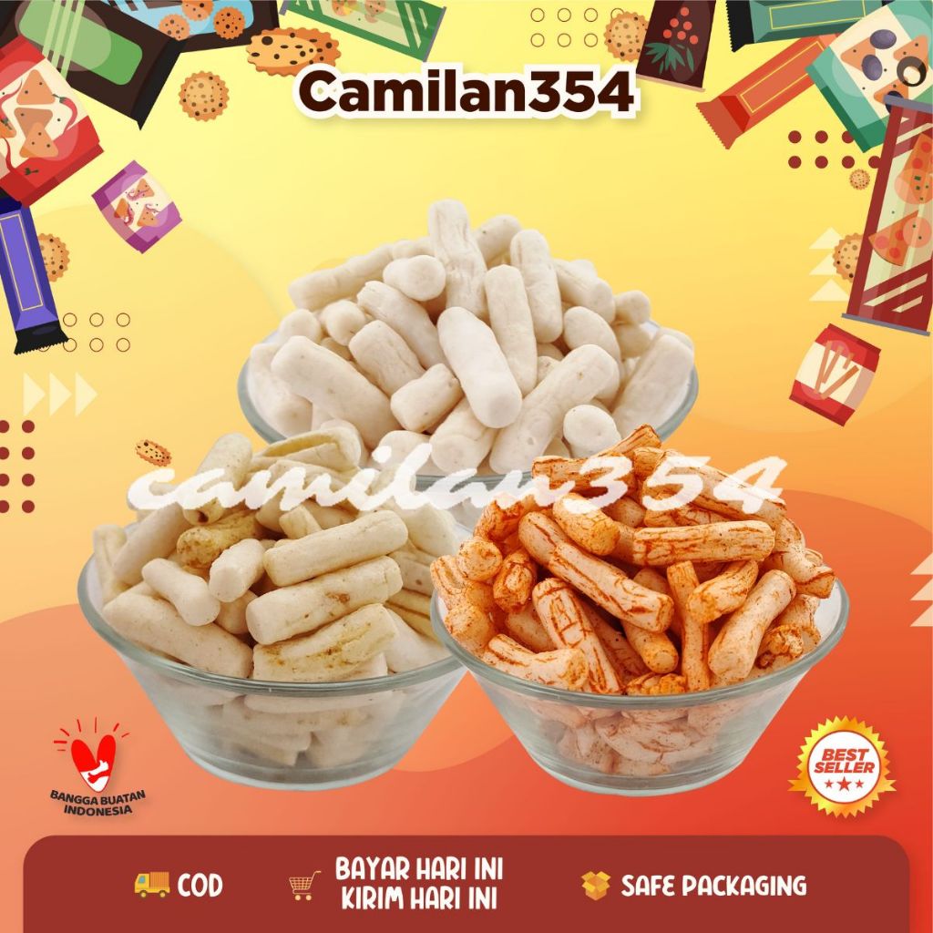 Tuna Fish Crackers - 100gram / Crispy Tuna Fish Stick Crackers | Shopee ...