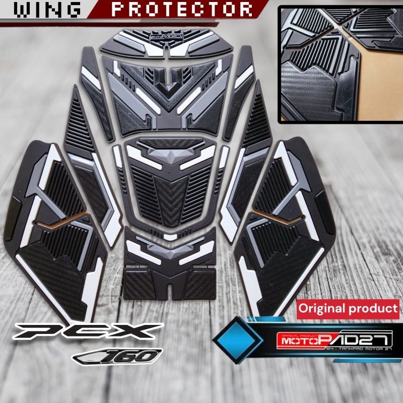 Pcx 160 motorbike tankpad pcx 160 tankpad full set 2023 deckpad pcx 160 ...