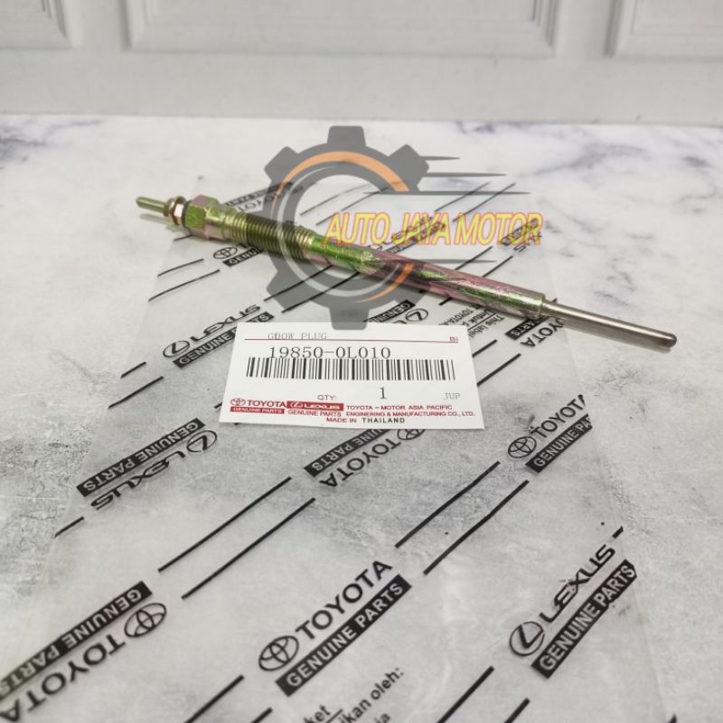 Genuine Original Innova Hilux Fortuner Diesel Glow Plug Heater Spark ...