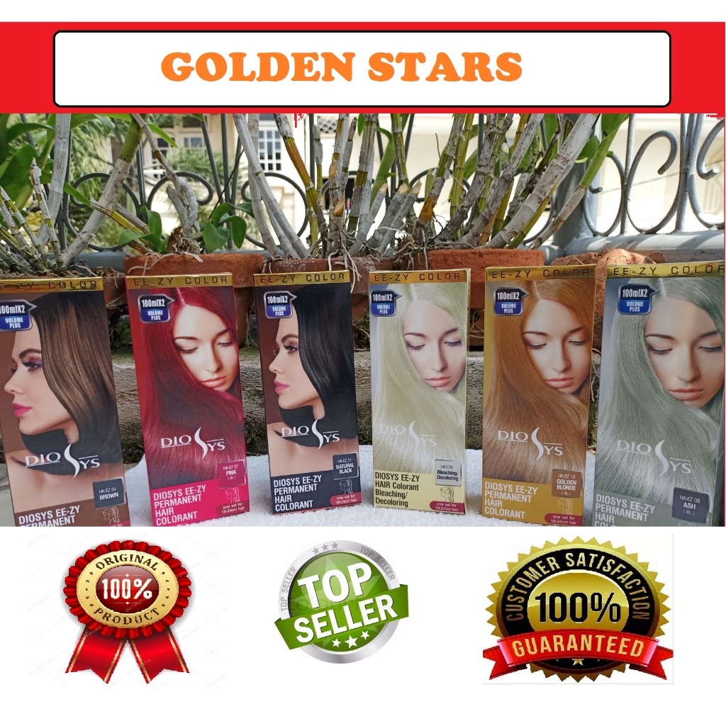 Diosys Hair Color Hair Color Permanent And Neutralizing Hair Dye ...