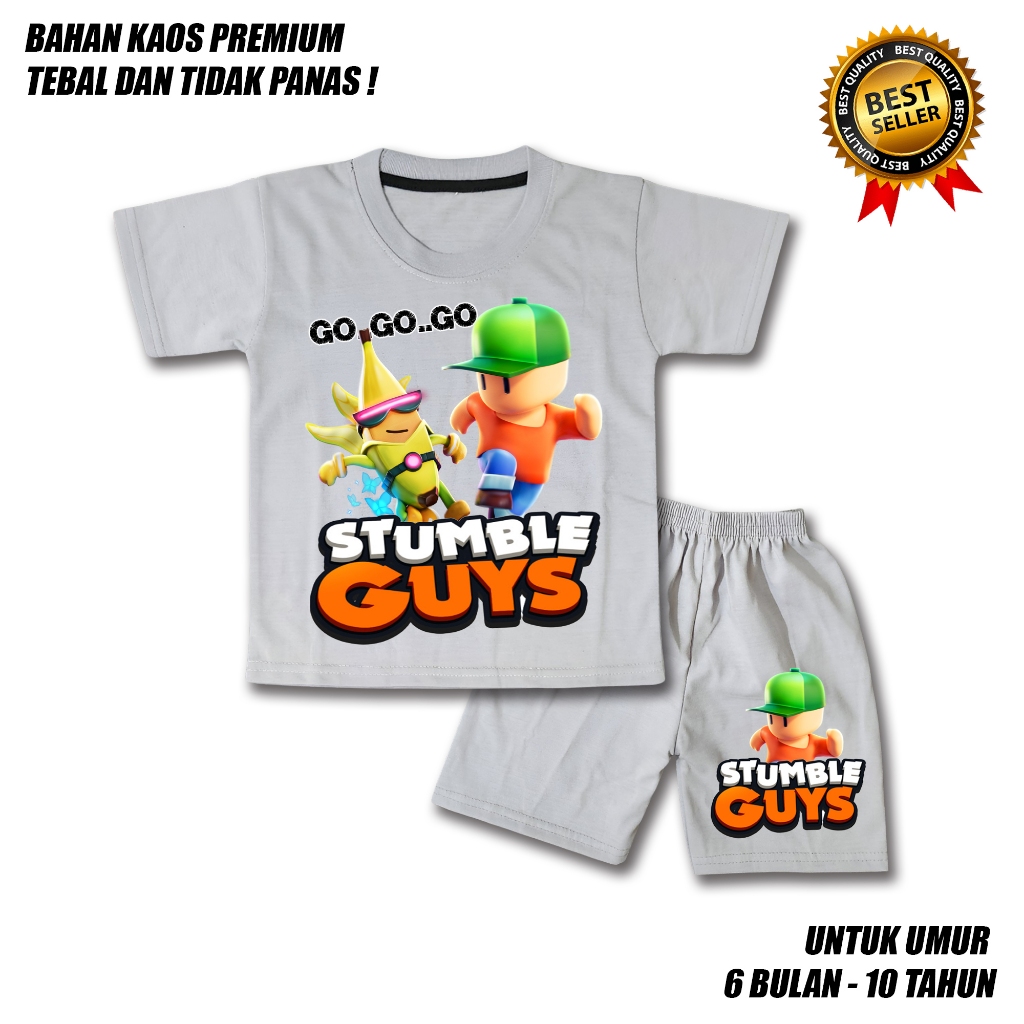 STUMBLE GUYS BOYS' SETTINGS PREMIUM MATERIAL / BOYS' SETTINGS AGE 0-10 ...