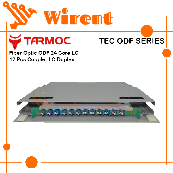 ODF/OTB 24 Core LC Fiber Optic Complete Rackmount | ODF 24C LC | Shopee ...