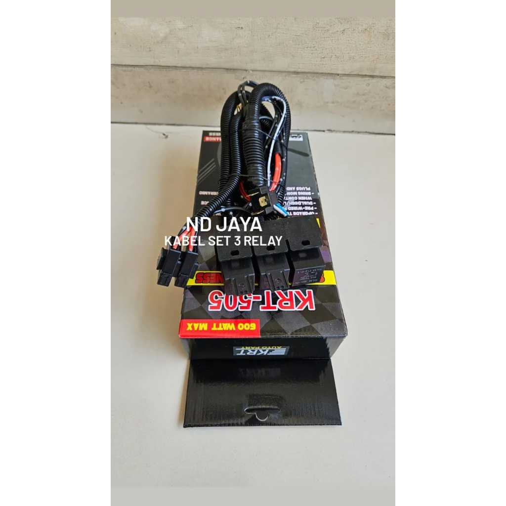 Relay Cable set H4 RELAY BOSCH Original 3 Relays | Shopee Philippines