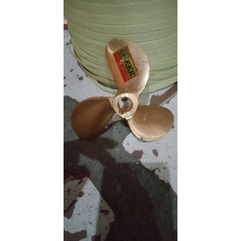 Boat Propeler Propeller Fan D3 No.3 Brass | Shopee Philippines