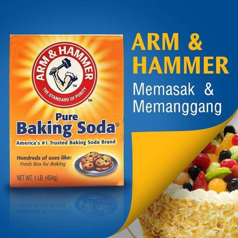 Baking soda Pure Powder Arm Hammer 454gr | Shopee Philippines