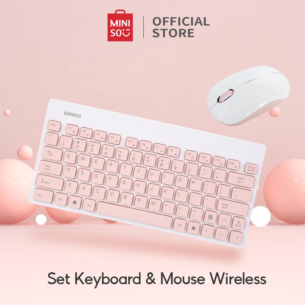 Miniso Wireless Mouse And Keyboard Set Computer Laptop Wireless ...
