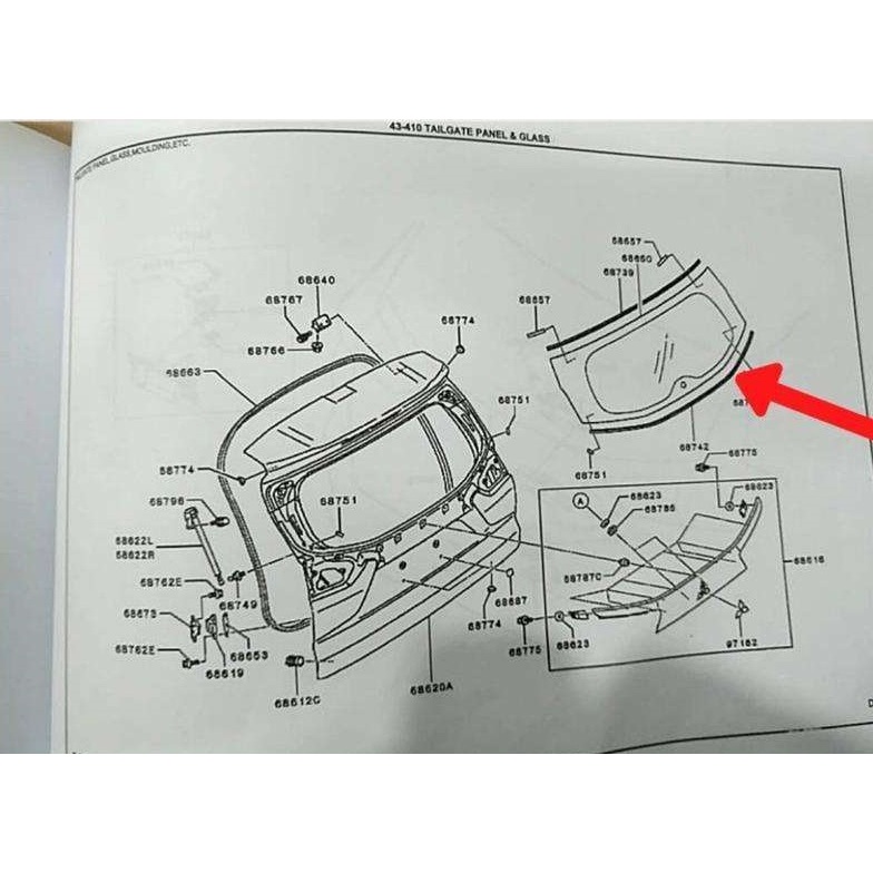 Mitsubishi Xpander GLS EXCEED Sport GLX Ultimate Expander Cross Rear ...