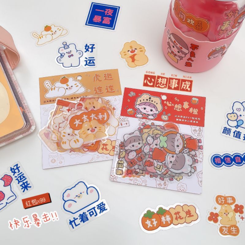 Cartoon STICKER PACK CUTE (40Pcs) | Shopee Philippines