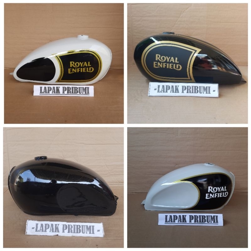 Royal enfield Triumph bober japstyle Paint Tank custom BSA Tank Royal ...