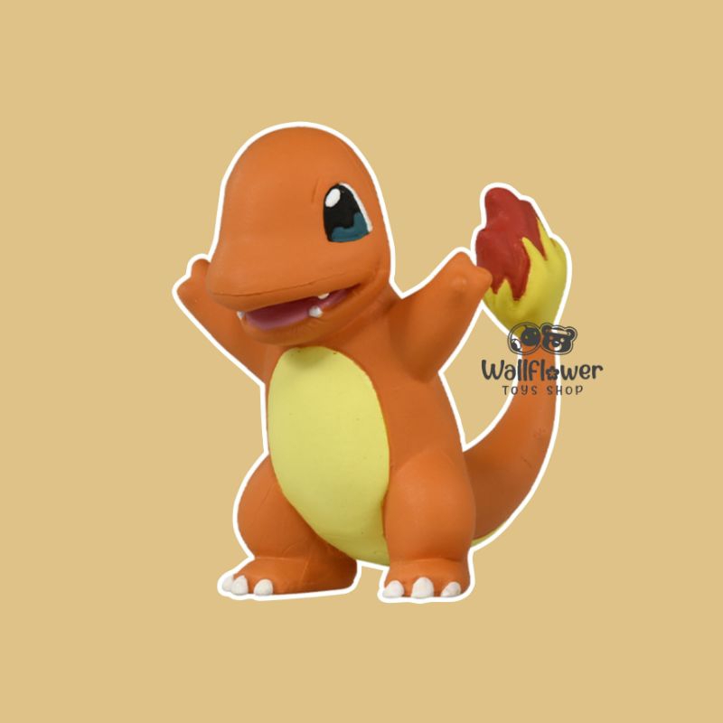 Original Pokemon Takara Tomy Moncolle Figure - Charmander | Shopee ...