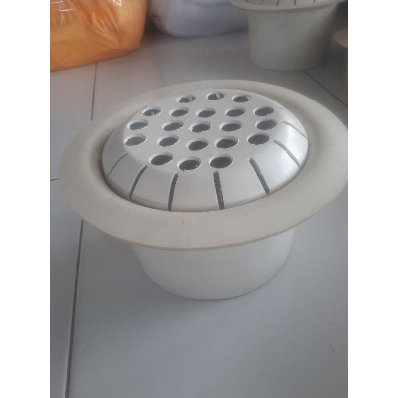 Roof Drain / pvc funnel water gutter measuring 8 inches | Shopee ...
