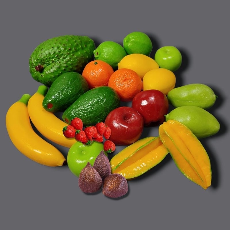 REPLIKA Decorative Fruit Decorations Fake Fruit Fruit Fruit Display ...