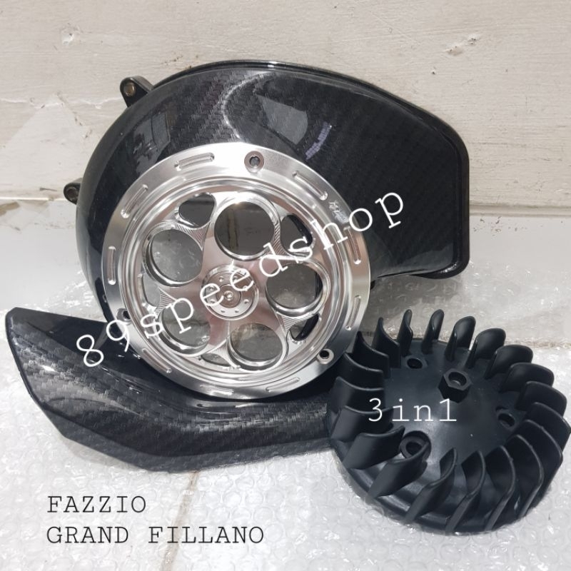 CARBON WTP FAZZIO/GRAND FILLANO SPINNER FAN COVER | Shopee Philippines