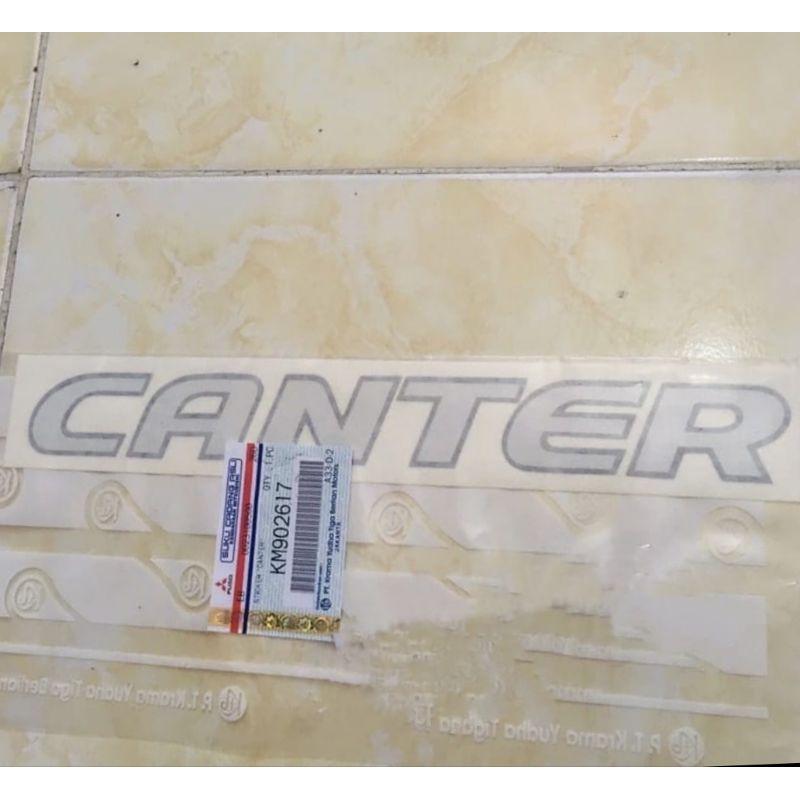 ORIGINAL canter Sticker ORIGINAL canter writing 100% ORIGINAL KTB ...