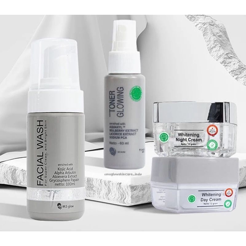 Ms glow COMPLETE PACKAGE original white Cell DNA package ms glow/cream ...