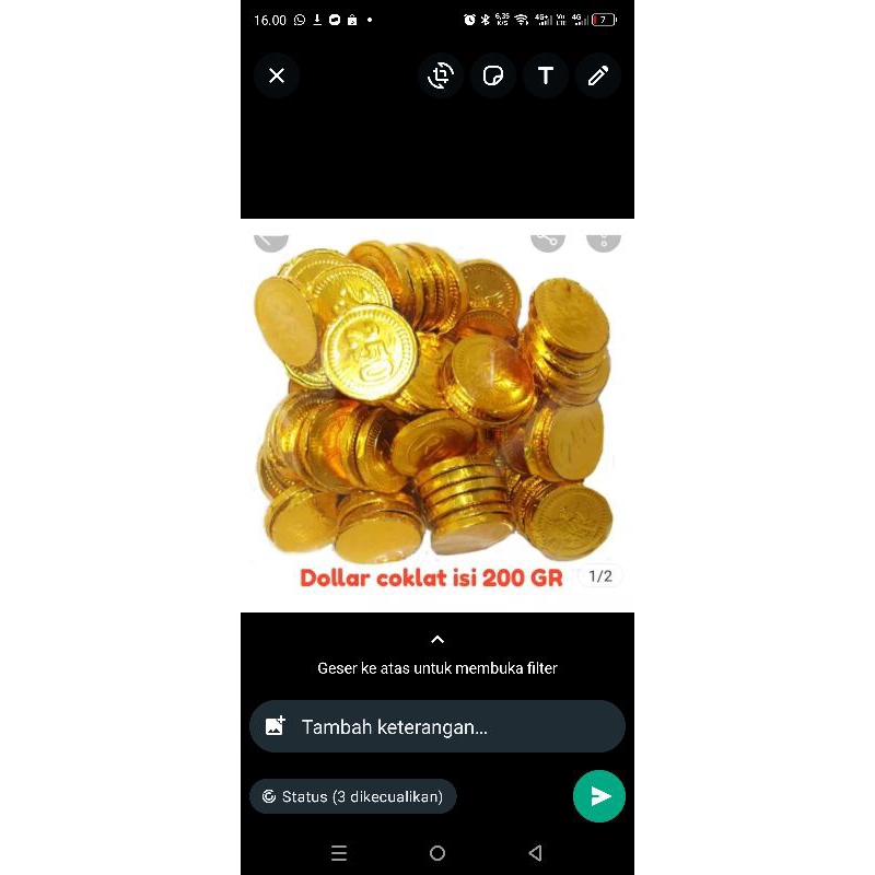 Milo cube/coin chocolate/gold chocolate stick contains 10 pcs | Shopee ...