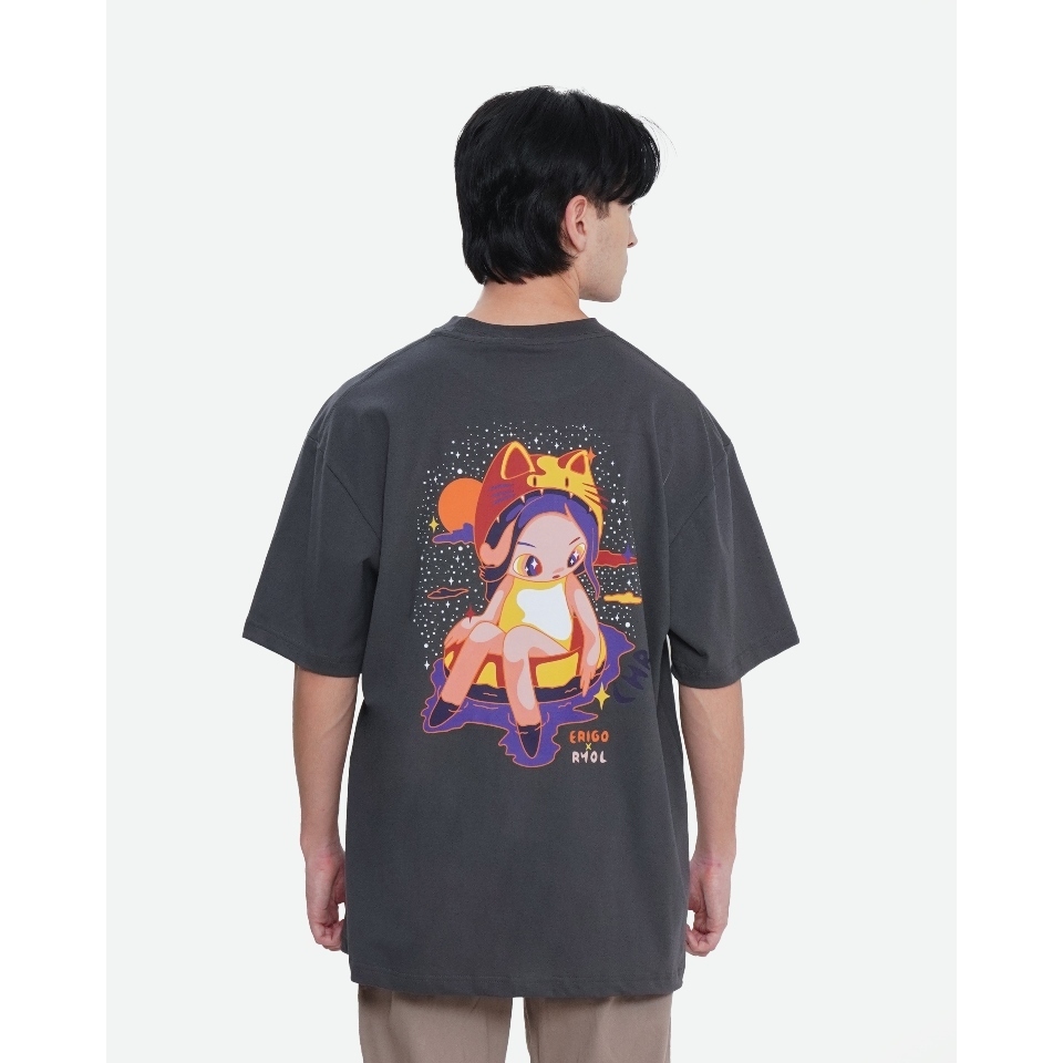 Oversize Christy JKT48 Gray T-Shirt By Ryol free stickers | Shopee ...
