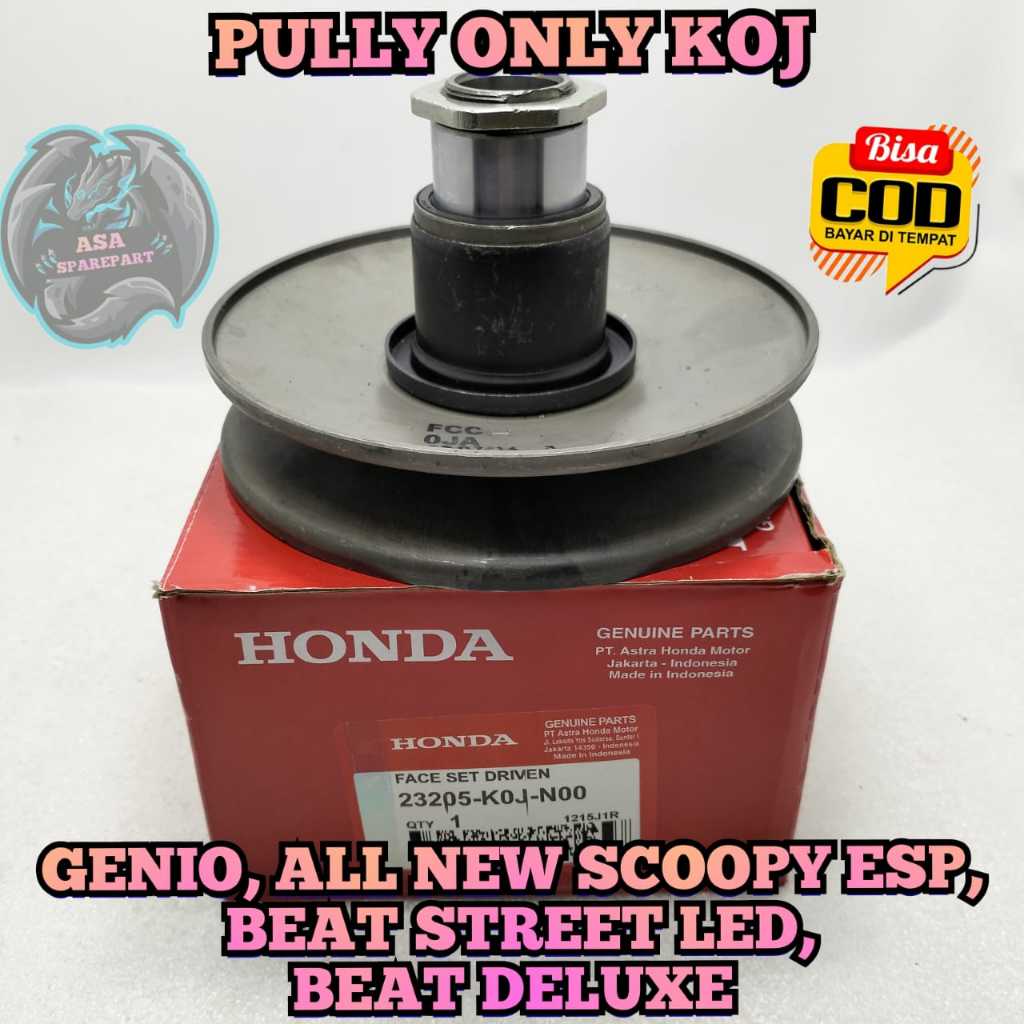 Pully ONLY ORIGINAL ORIGINAL HONDA KOJ For GENIO Motorcycle, ALL NEW ...