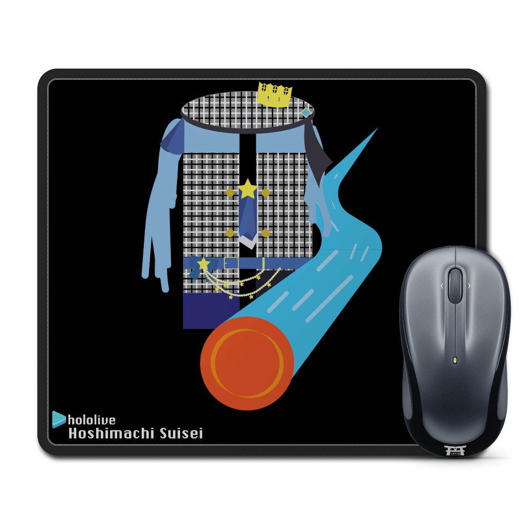 Hoshimachi SUISEI Typography Hololive 0th anime vtuber gaming Mouse pad ...
