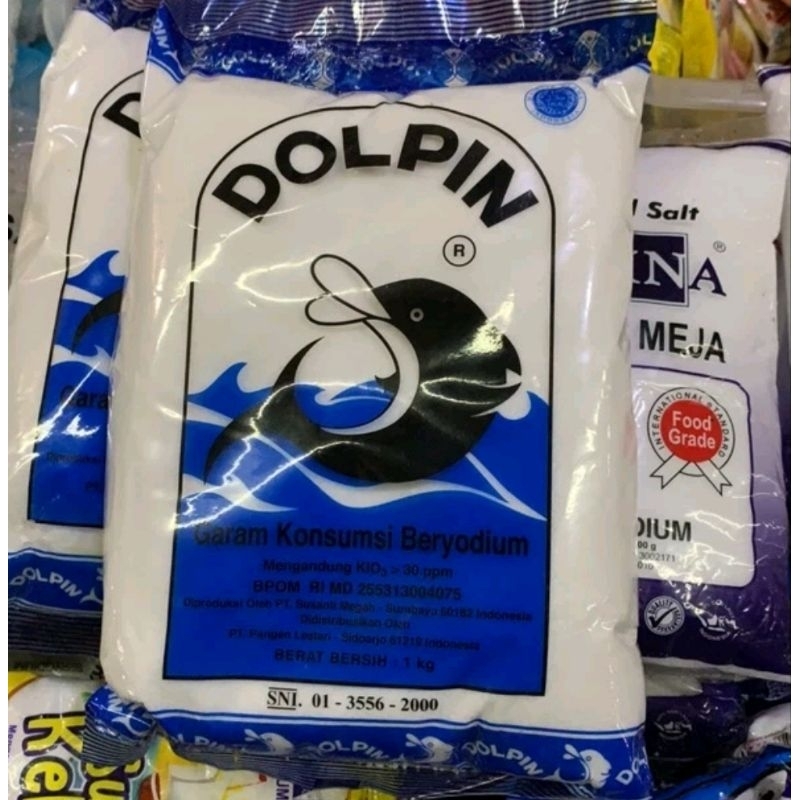 Dolpin / Dolphin Salt 1Kg / 1Kg packaging | Shopee Philippines