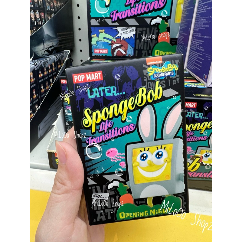Spongebob Squarepants Blindbox Pop Mart Original - SPONGEBOB LIFE ...