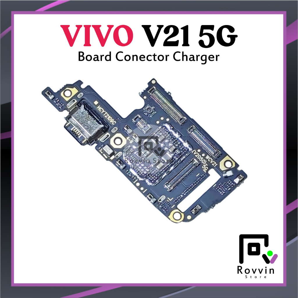Vivo V21 5G 2021 Cas Connector Board Pcb Board Flexible Connector ...