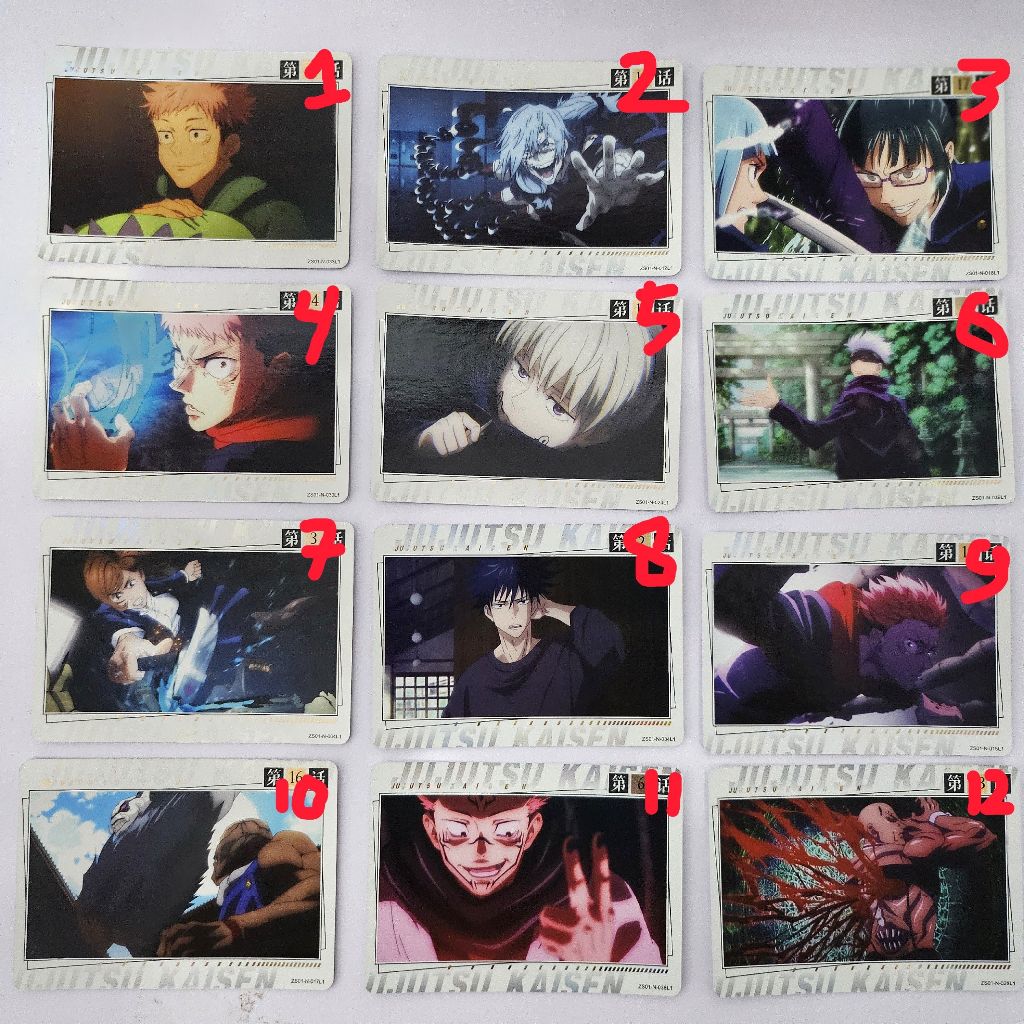 [OFFICIAL Licensed] Jujutsu Kaisen Holo Collection Card Original Kayou ...