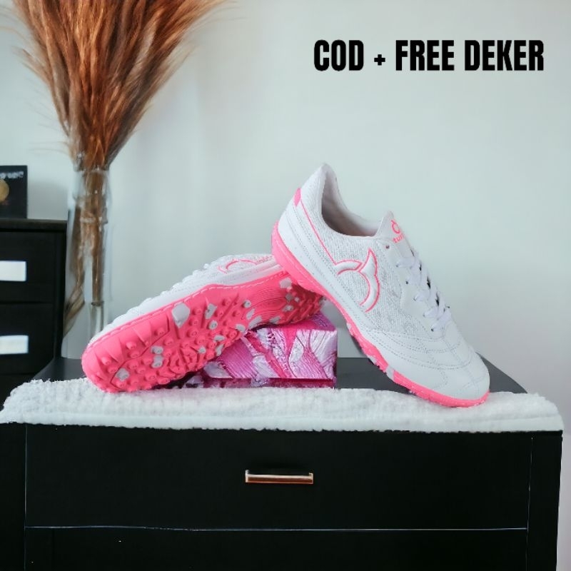 FREE DEKER ORTUS MEISTER MAXIMUS PINK MEN'S FUTSAL SHOES//HIGH QUALITY ...