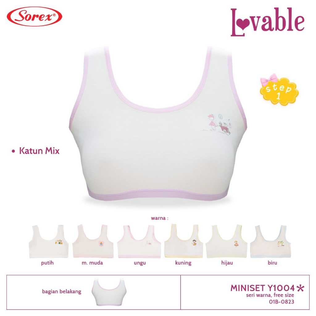 Sorex YOUNG 1004 LOVABLE MINISET - STEP 1 GIRLS MINISET - TEENAGE MINISET | Shopee Philippines