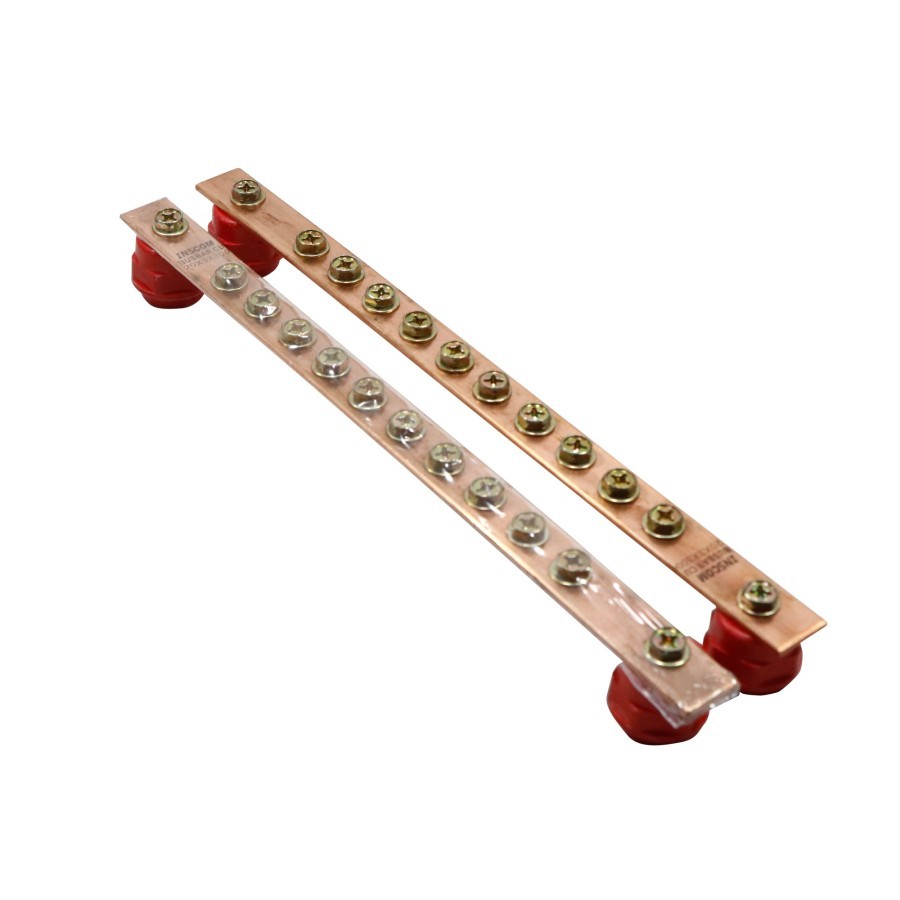 Busbar ARDE COPPER 20 X 3 X 300 / TERMINAL ZERO ISOLATOR PLATE SUPPORT ...