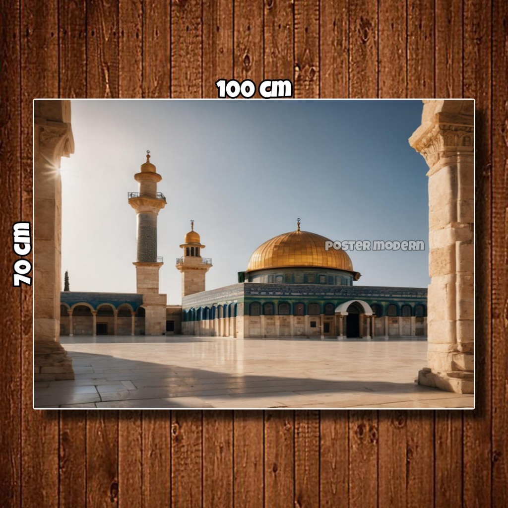 Al Aqsa Mosque Poster Wall Decoration Art Art Big Jumbo Size Code 56 ...