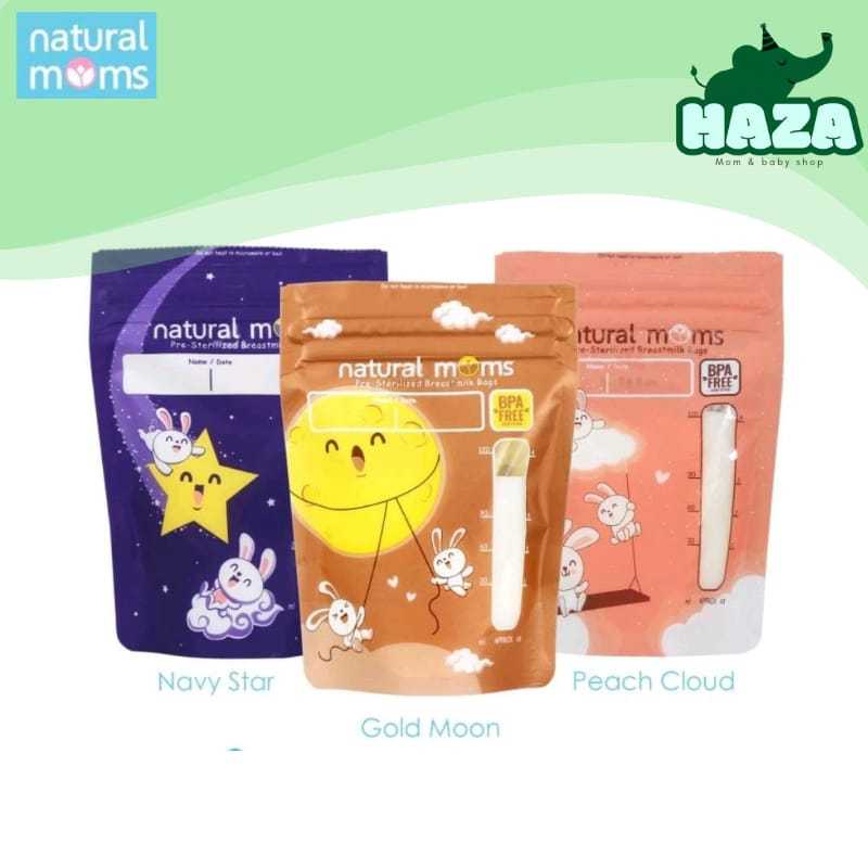 Natural MOMS Breast Milk Bag 120ML/contents 30 BAGS | Shopee Philippines