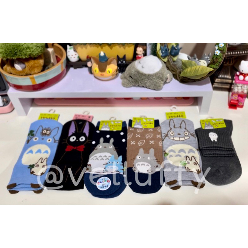 Official Studio Ghibli Totoro Jiji Socks 23-25cm | Shopee Philippines