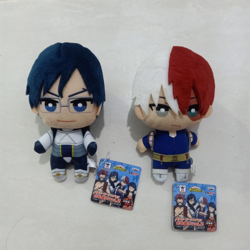 Boku no Hero Academia Tomonui Todoroki Shoto Tenya Iida Nuigurumi Doll ...
