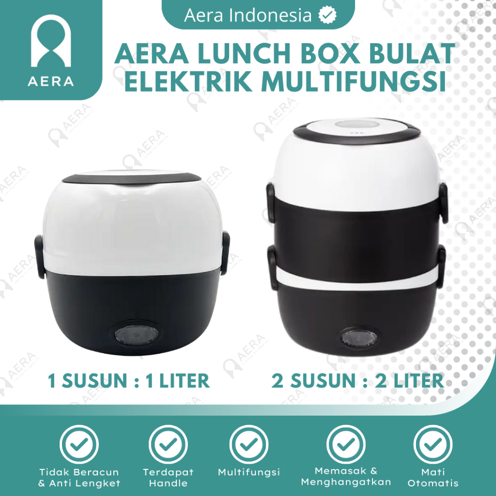 Aera Electric Lunch Box 1 Liter | Portable Food Warmer Box | 1 Layer ...
