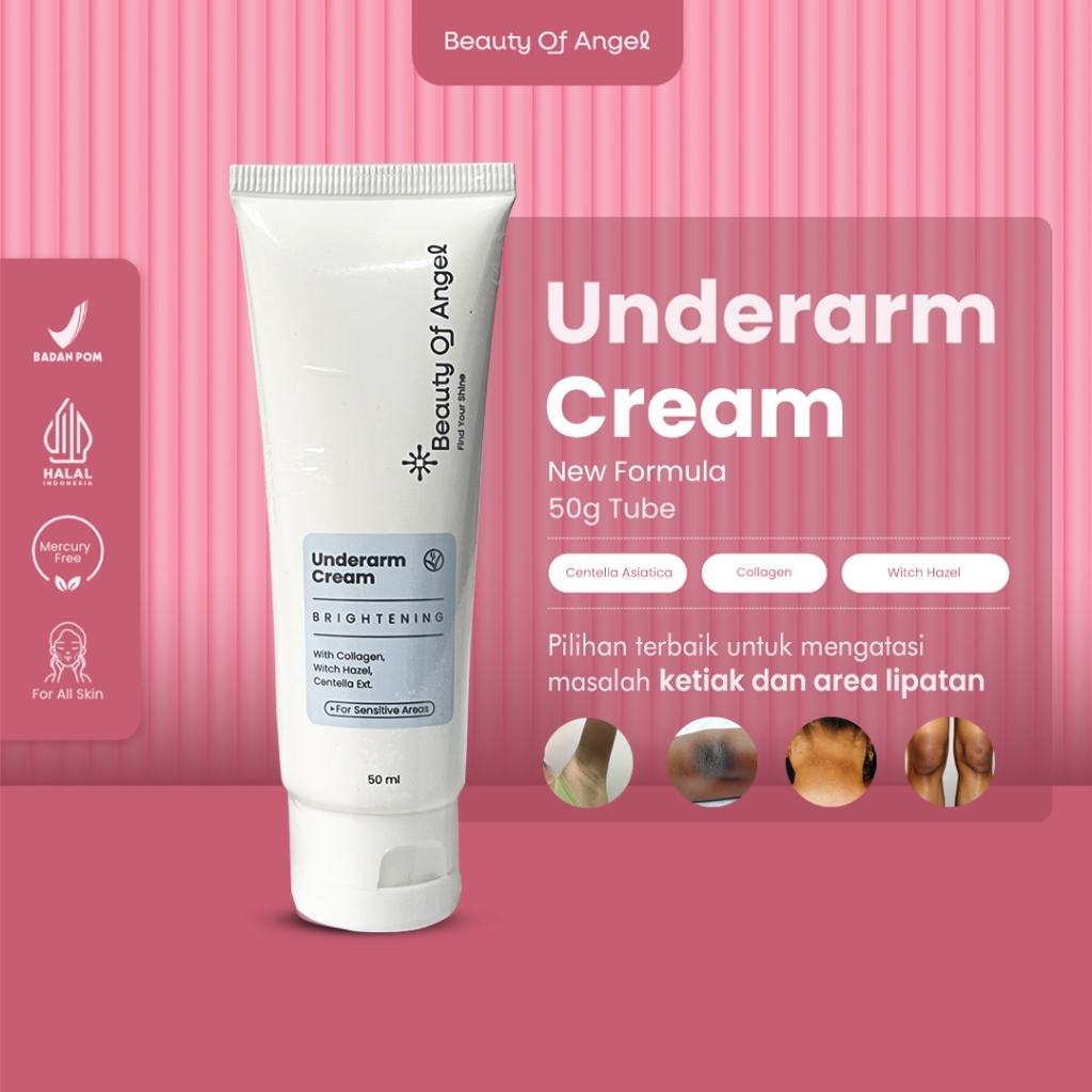 Beauty Of Angel Underarm Cream Lightening Cream Deodorizing Armpit And ...