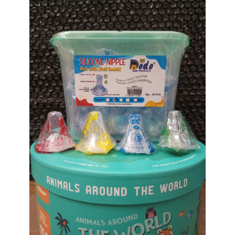 Dodo anti-colic round silicone Nipple (UNIT PRICE)/ Dodo anti-colic ...